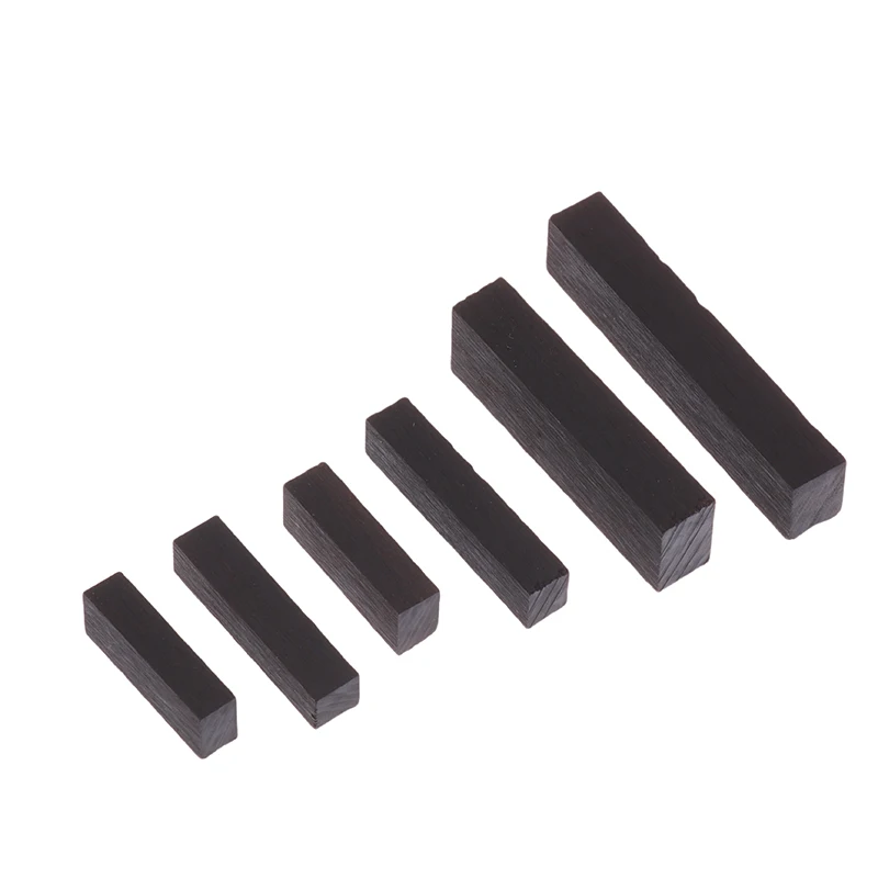 2Pcs/Set Ebony Violin Nut Viola Cello Ebony Wood Saddle Double Bass ...