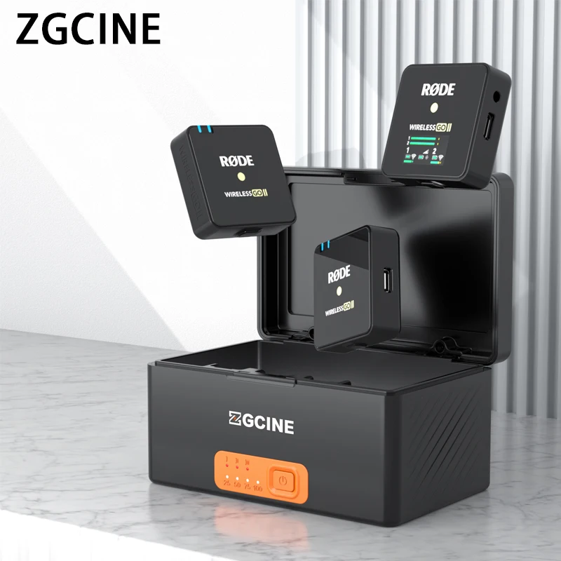 ZGCINE ZG R30 Pro กล่องชาร์จสำหรับ Rode Wireless ME GO 2 Fast กล่อง ...