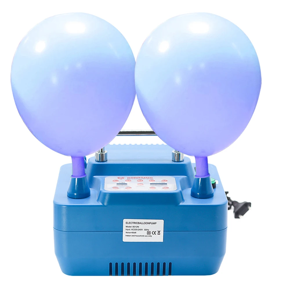 220V/ B312N Electric Balloon Air Pump Inflator Double Hole High ...