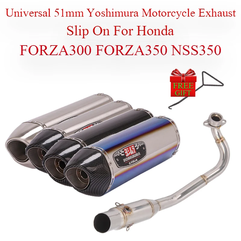 For-HONDA-FORZA300-FORZA350-NSS350-350-300-Full-System-Yoshimura ...