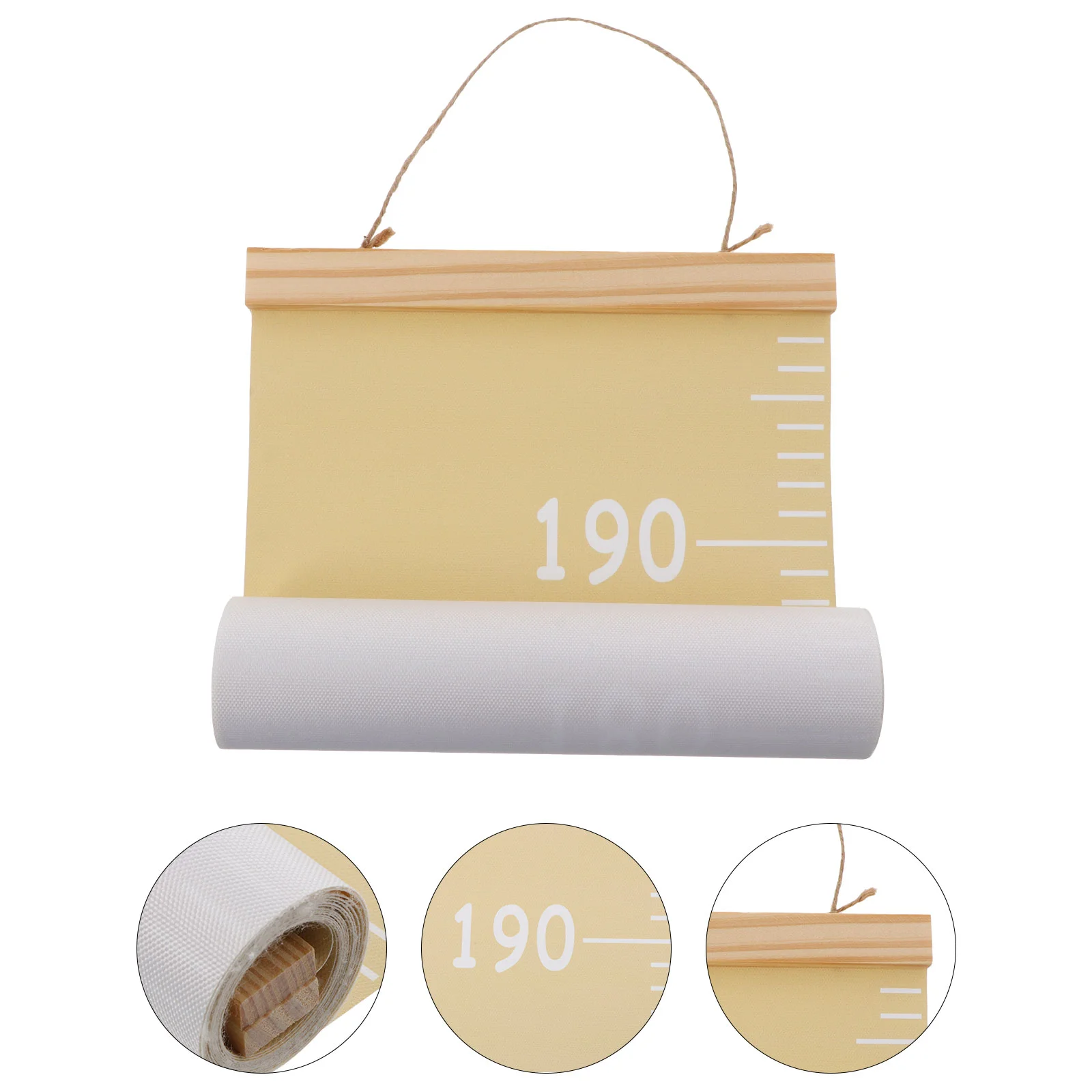 Chart-Ruler-Growth-Height-Wall-Hanging-Kids-Measurement-Baby-Measuring ...