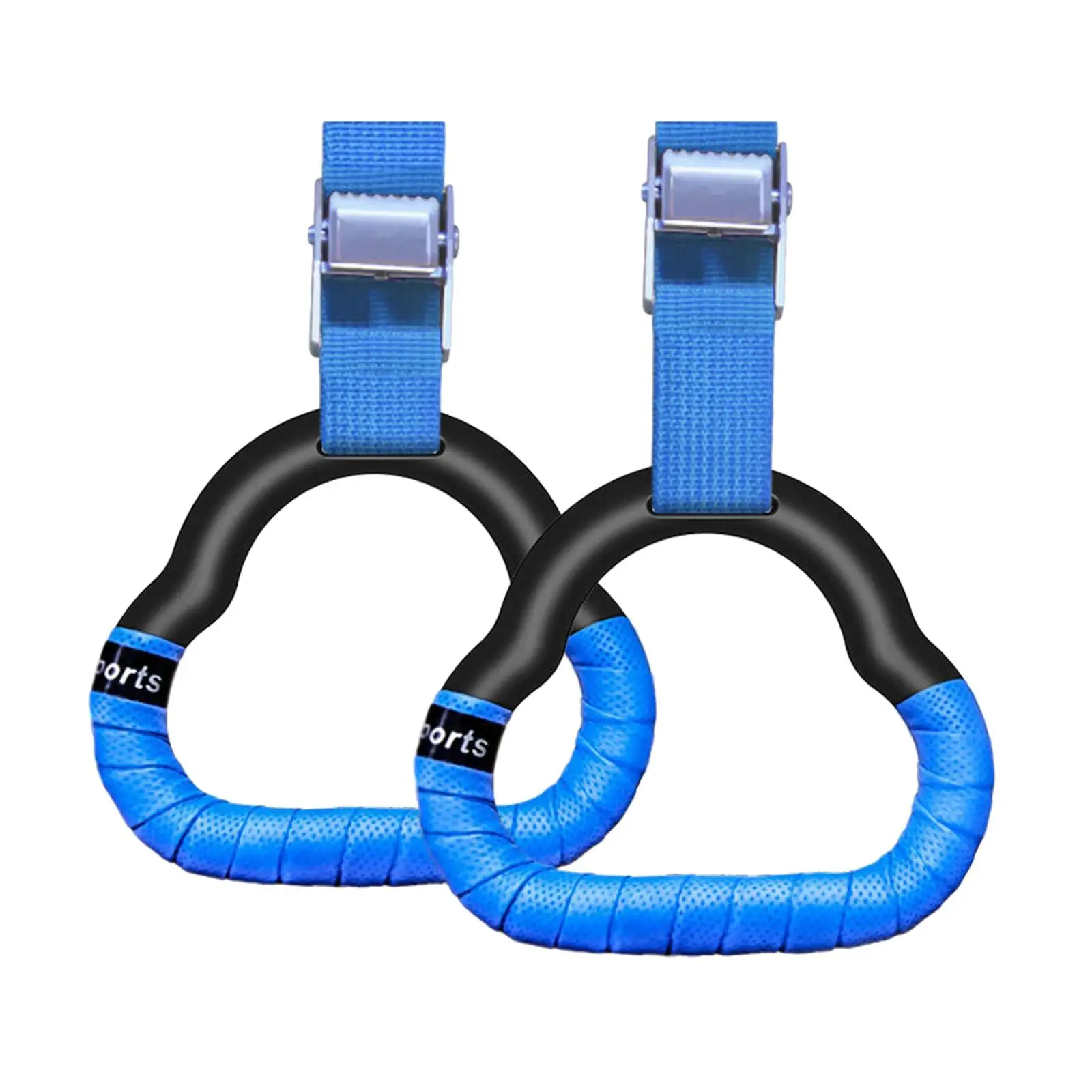 Gymnastics-Rings-Adjustable-Bar-Attachment-Children-Non-Slip-Handle ...