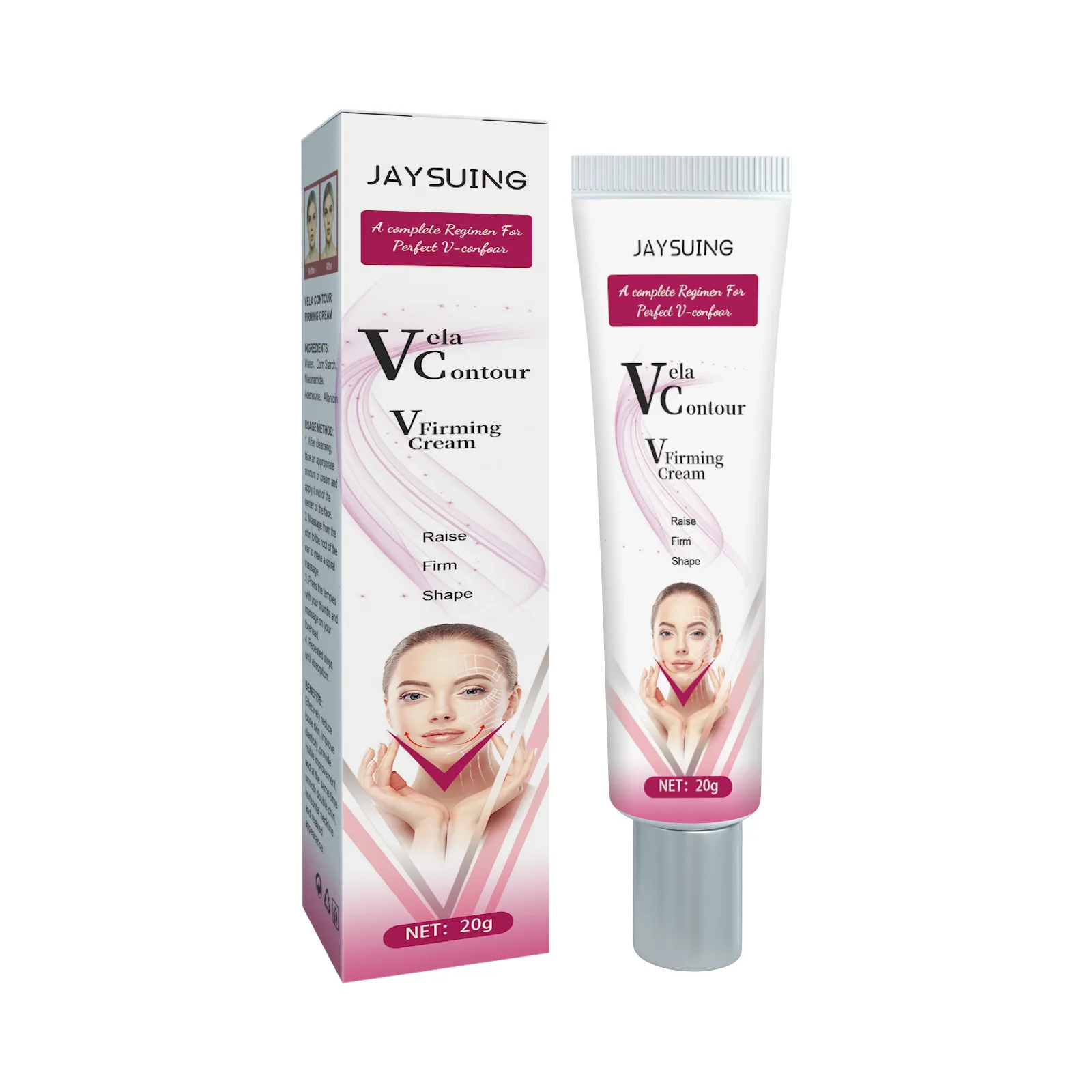 V-Shaped-Face-Cream-Lift-Firm-Tighten-Remove-Double-Chins-To-Create-A ...