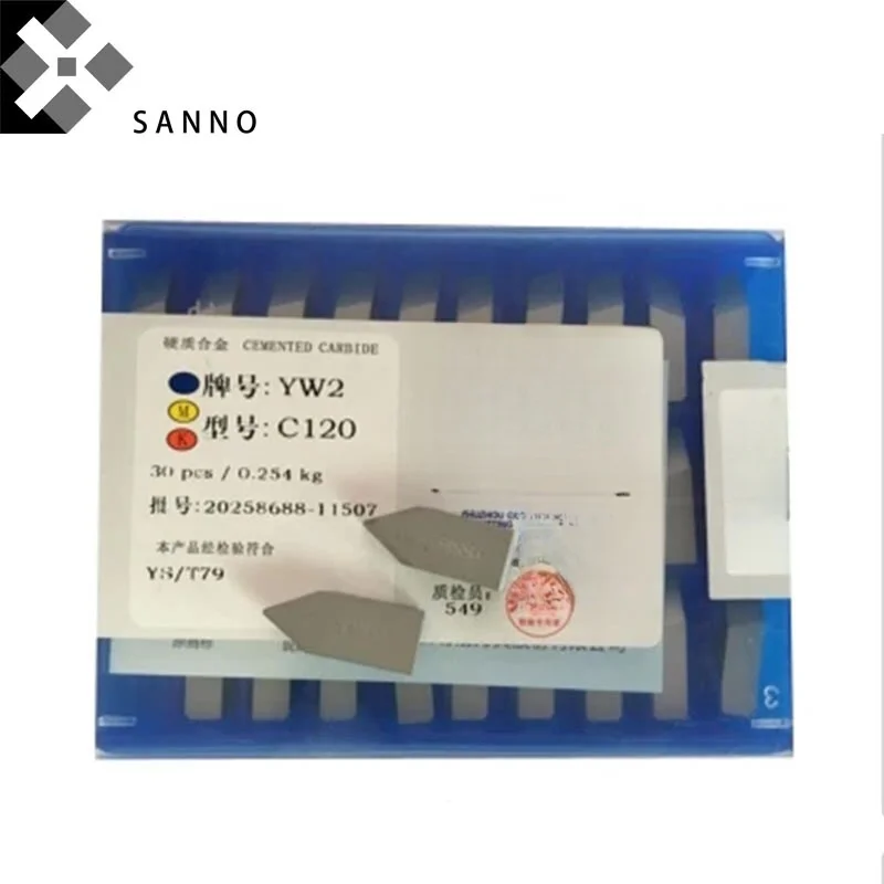 30PCS-YT5-YT15-YT14-YG8-YW1-YW2-YG6-C120-Threading-Blade-CNC-Carbide ...
