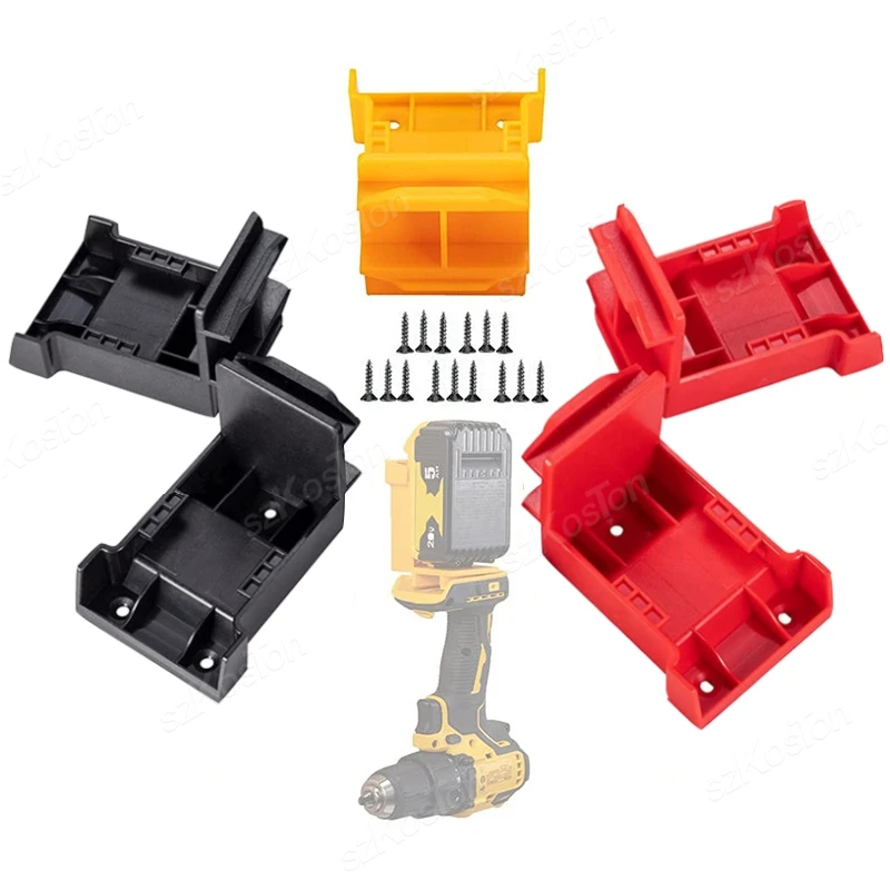 2 in 1 Battery Storage Rack & Tool Holder Battery Holder Case for ...