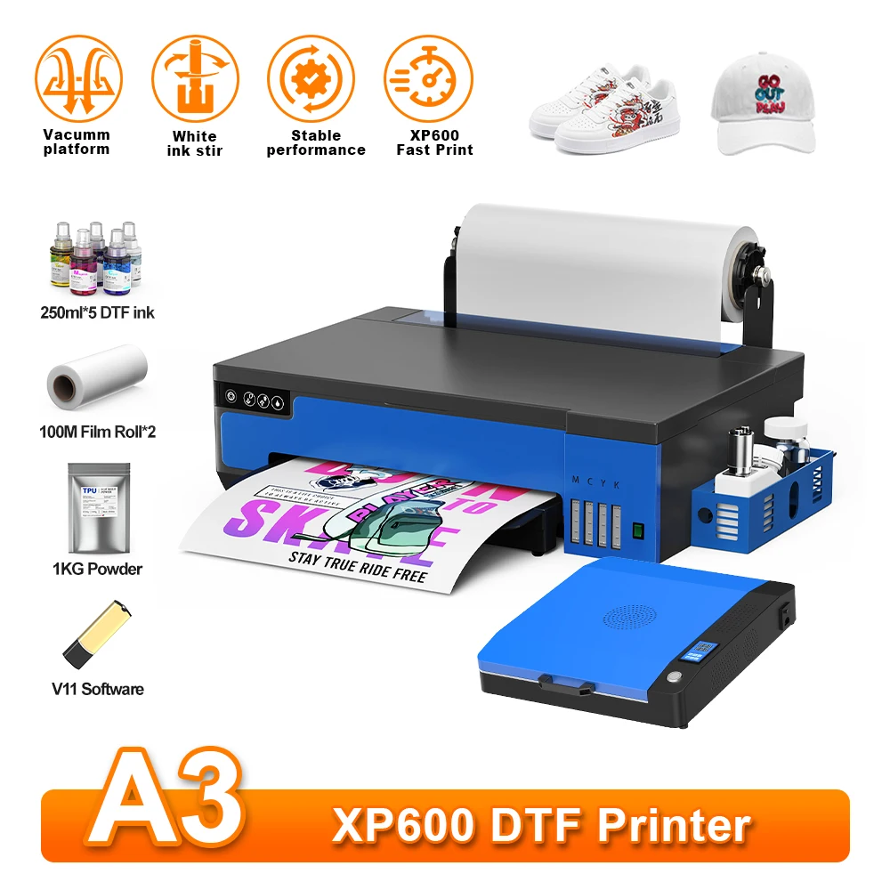 DTF-Printer-A3-XP600-Direct-Transfer-Film-Impresora-DTF-A3-T-shirt ...