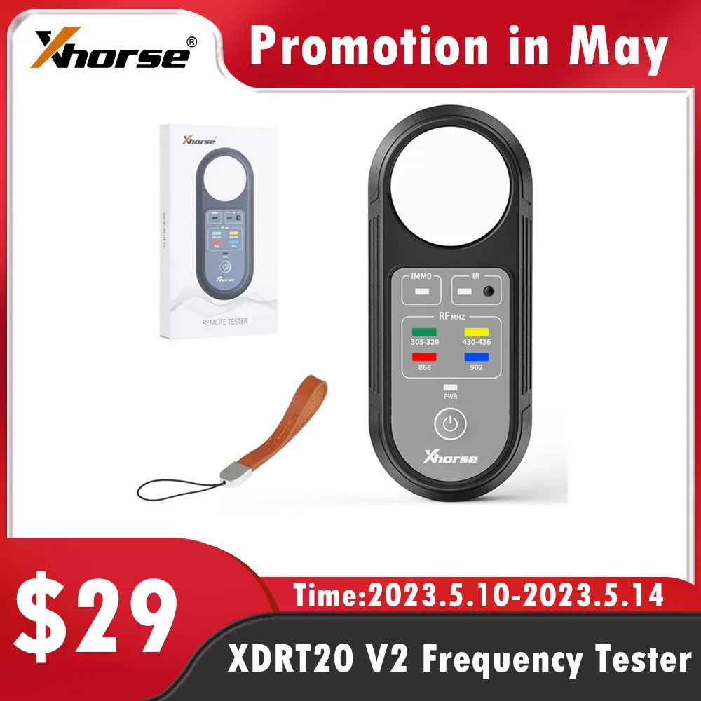 In Stock Xhorse XDRT20 V2 Frequency Tester Infrared Signal Detection ...
