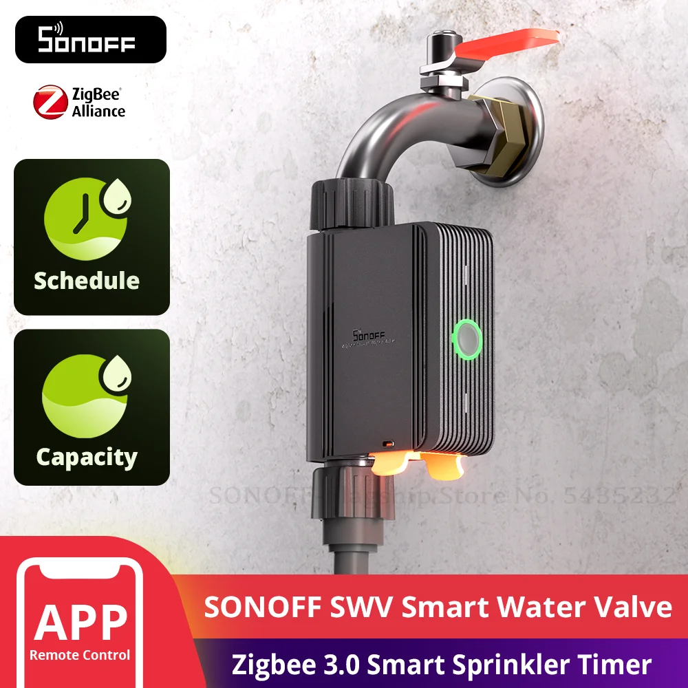 SONOFF-SWV-Zigbee-3-0-Smart-Water-Valve-IP55-Sprinkler-Controller-Home ...