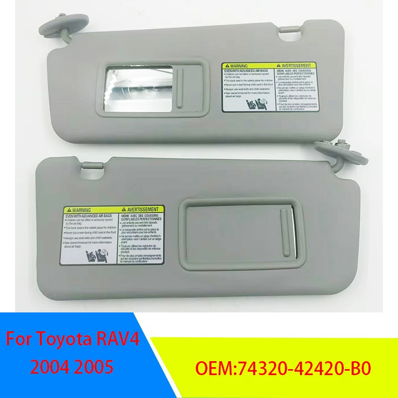 For-Toyota-RAV4-2004-2005-Car-Sun-Visor-Sunvisor-Left-Right-Driver-Side ...