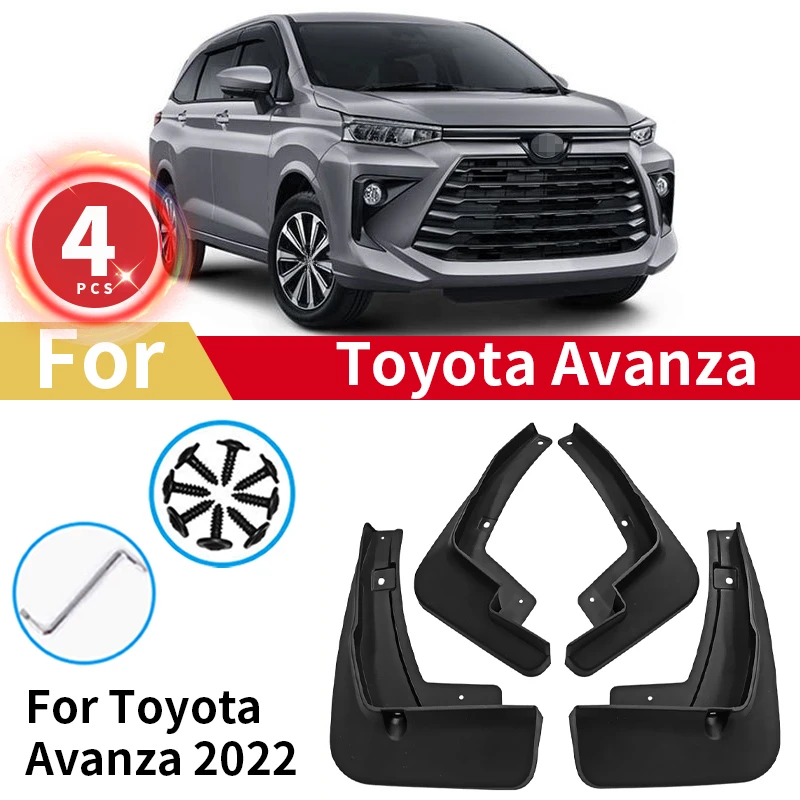 For Toyota Avanza Mud Flaps 2022 2023 Fender Splash Guards MudFlaps ...
