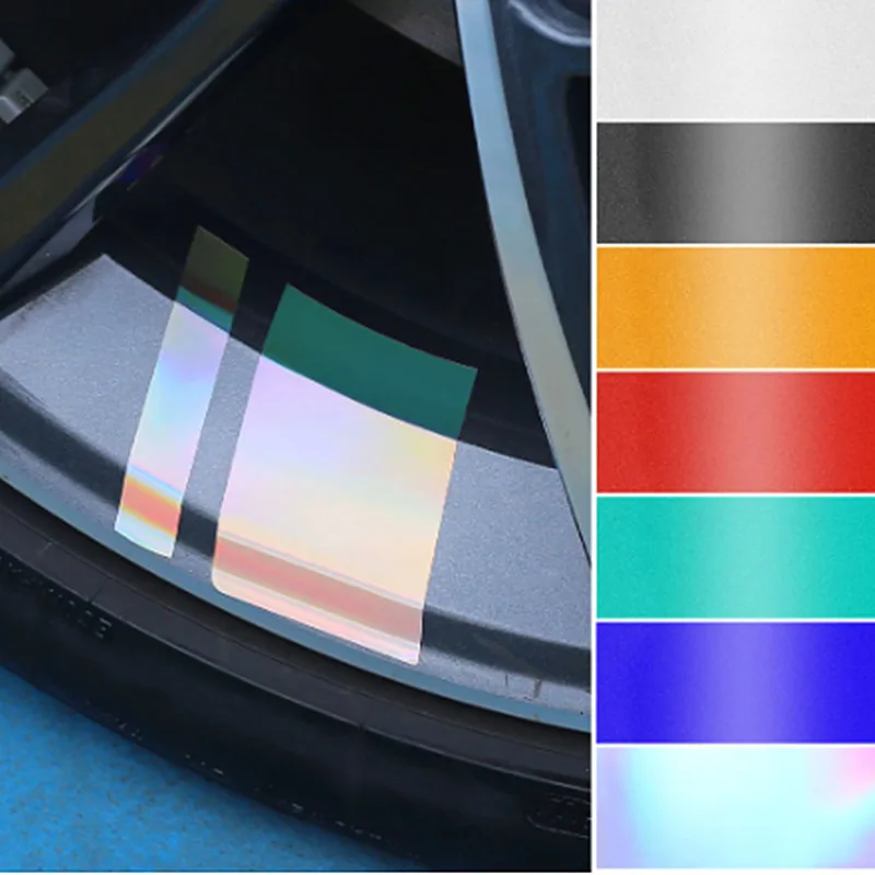 6-Pcs-Reflective-Car-Wheel-Rim-Vinyl-Stickers-Reflective-Waterproof-and ...