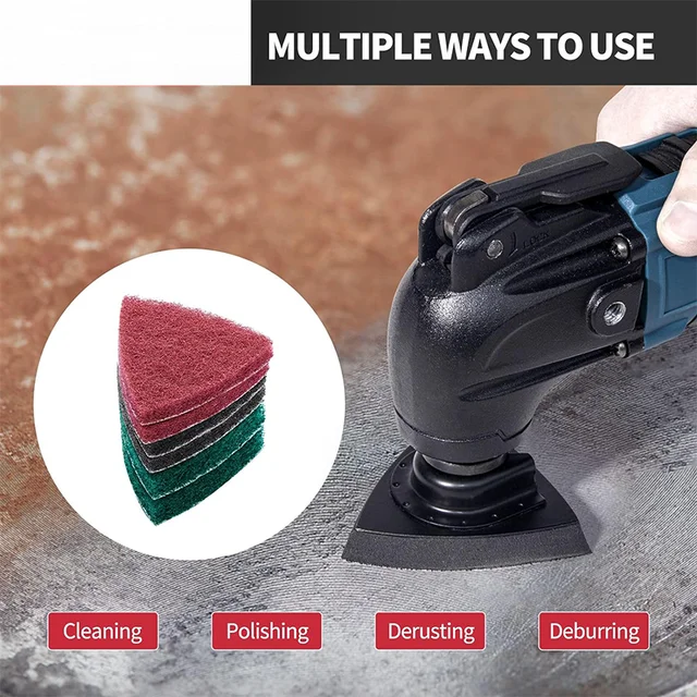 131 Pcs Oscillating Tool Sanding Pad Kit with Multitool Sandpaper for ...