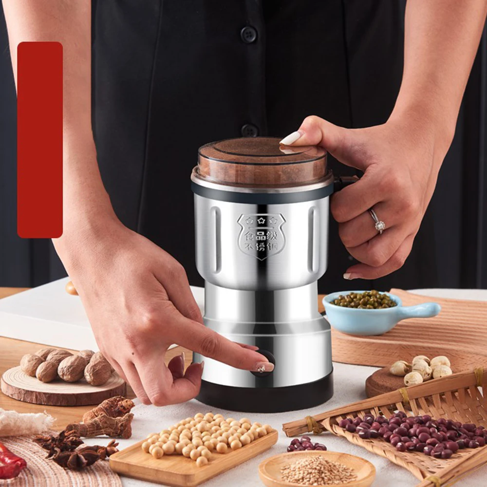 Electric-Coffee-Grinder-Kitchen-Cereals-Nuts-Spices-Beans-Flour-Spice ...