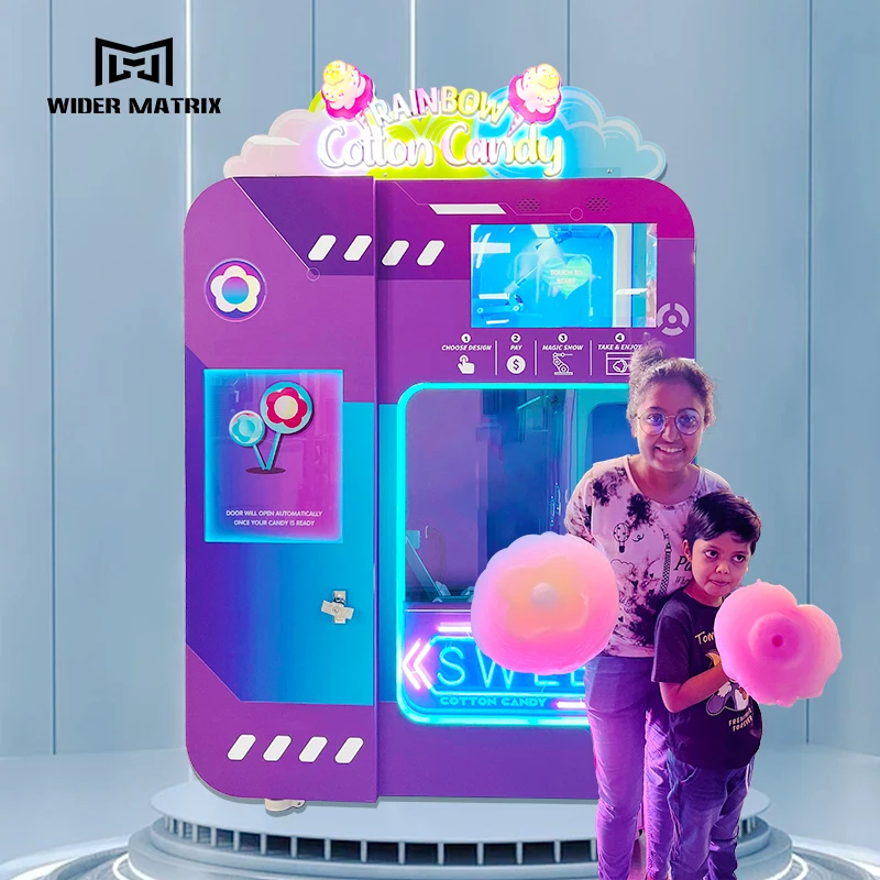 Cotton Candy Vending Machine