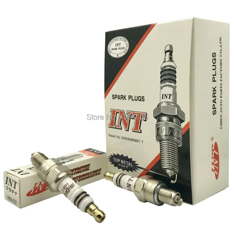 1 2 PCS MOTOR IRIDIUM spark plug HIX-C7 for CR7HIX C7HIX IUF22 C7HSA ...