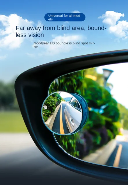 4 Inch Convex Wide Angle Safety Mirror 4 Inch Round Convex Blind Spot ...