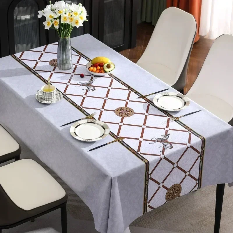 Nappe-rectangulaire-nordique-pour-salon-couverture-de-table-basse ...