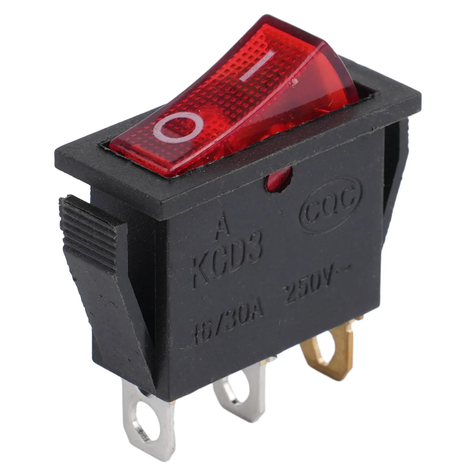 1pcs-KCD3-3Pin-Switch-Red-Button-On-Off-DPST-Boat-Car-Rocker-Switch-AC ...