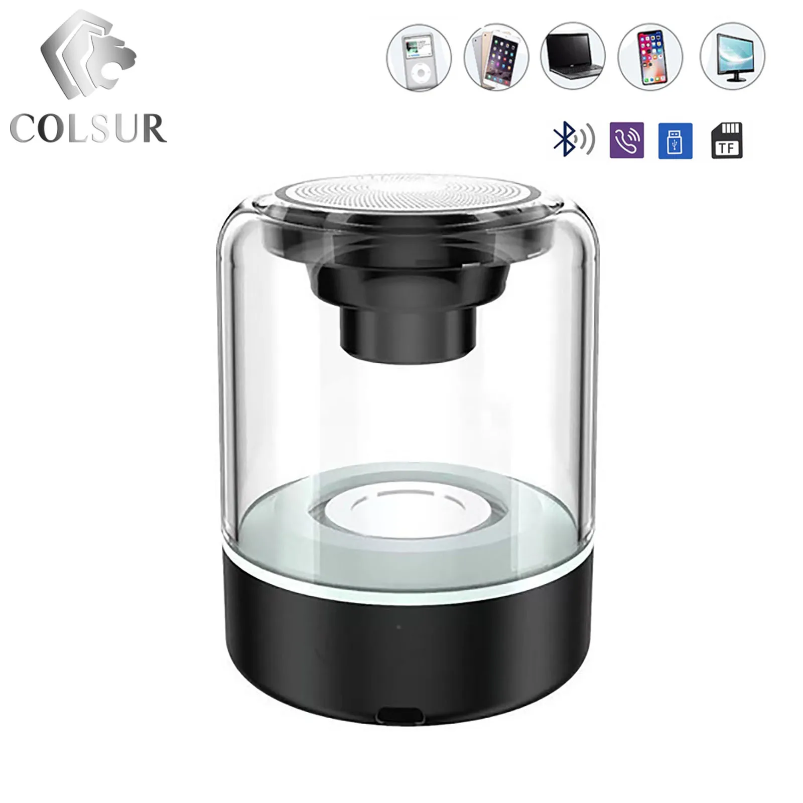 Colorful-Portable-Bluetooth-Speaker-TWS-Wireless-Speaker-USB-TF-MP3 ...