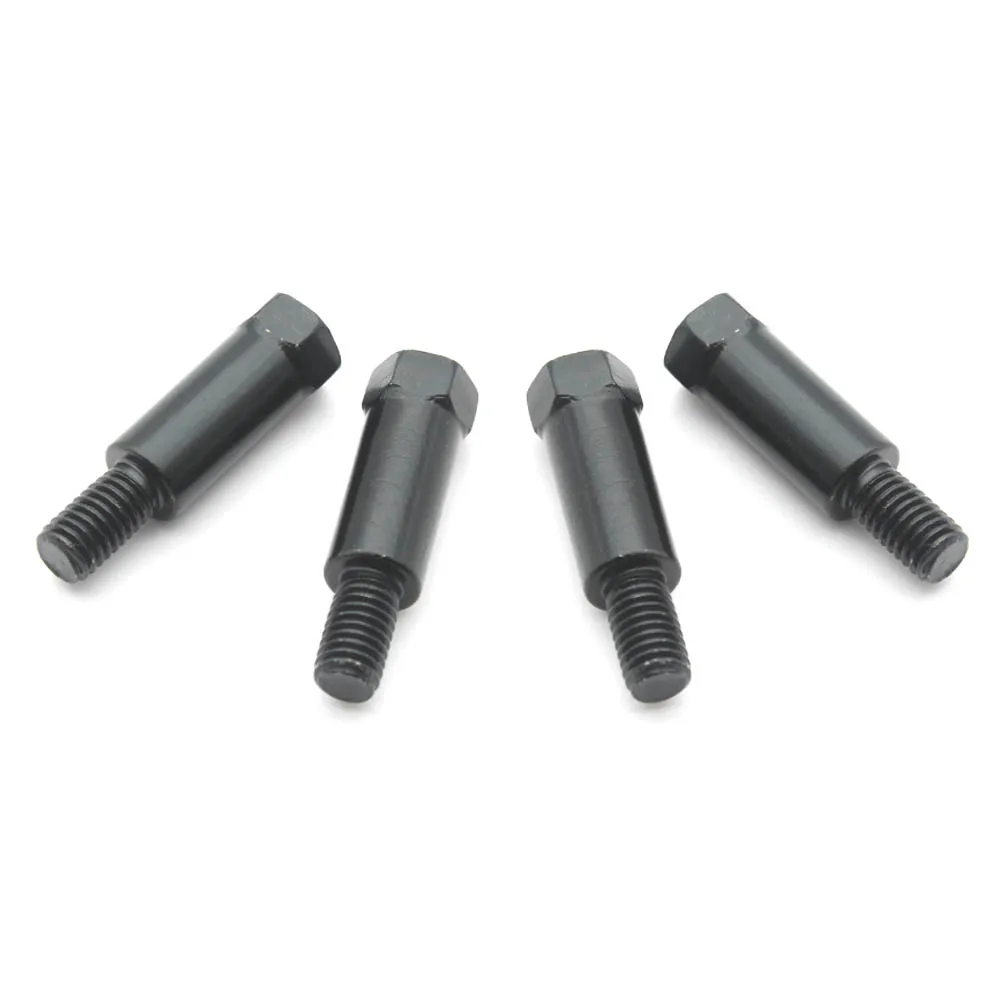 Longer-Extension-Black-Motorcycle-Rear-Mirror-Adapters-M8-8mm-M10-10mm ...