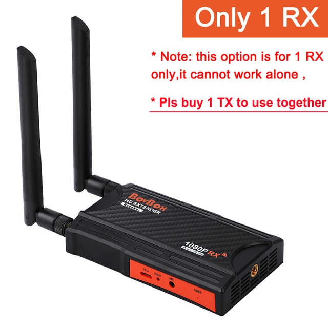 200m HDMI Extender Wireless Transmission Image Transmitter Receiver ...