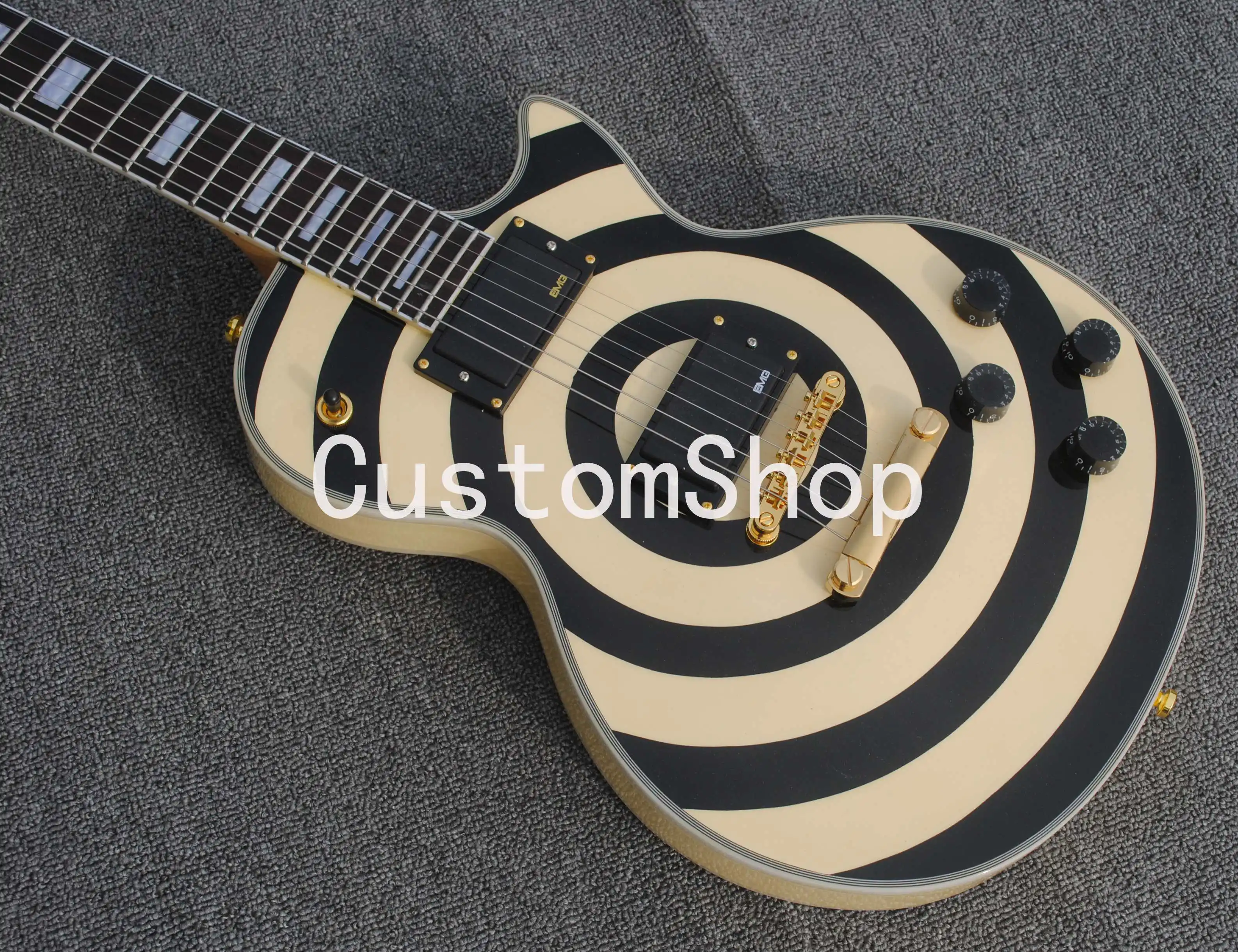 Zakk Wylde Bullseye Red And Cream