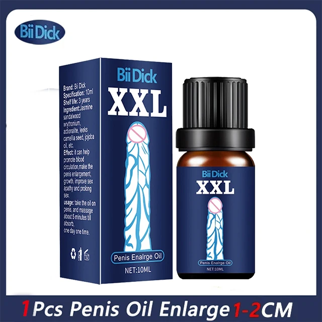 Penis Permanent Thickening Growth Man Massage Enlargement Oils Cock ...