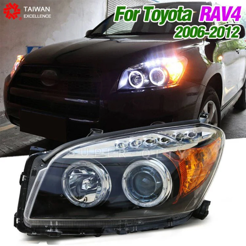 Car-light-headLights-for-2005-2012-RAV4-toyota-2-PCS-LED-light-suitable ...