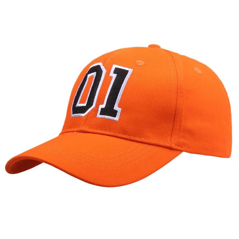 General Lee 01 Cosplay Hat Good OL' Boy Dukes Cotton Orange Unisex Hat ...