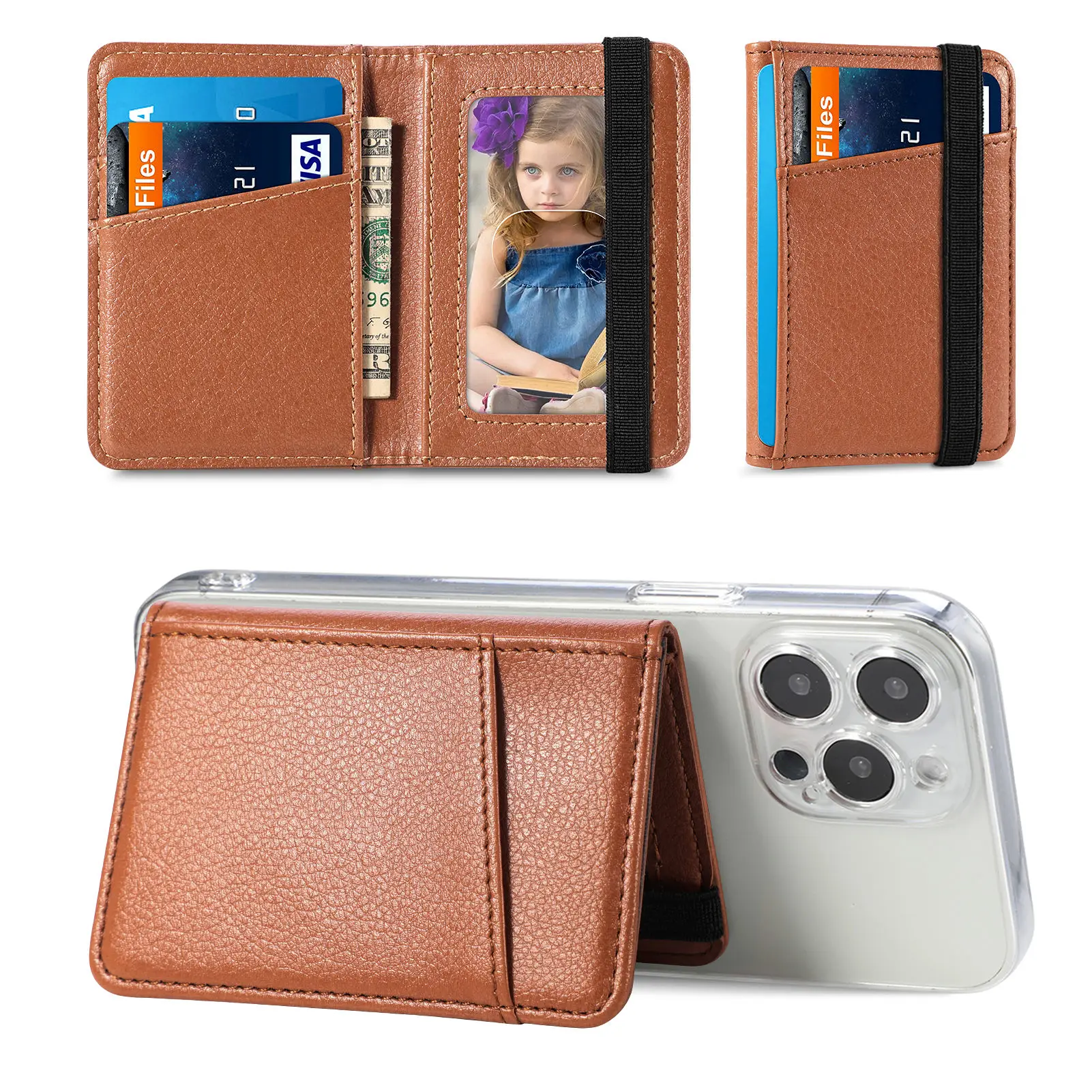 Universal-Phone-Holder-Wallet-Case-Card-Slot-Holder-For-Cell-Phone ...