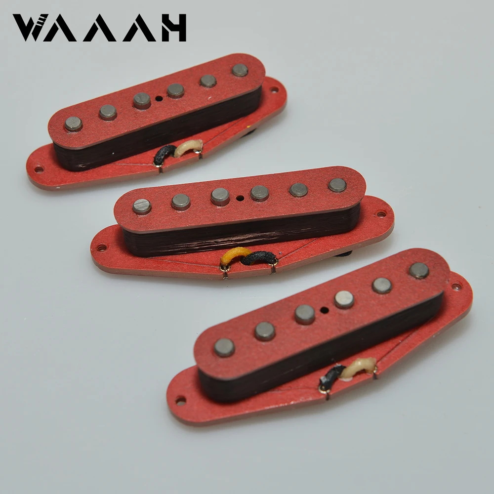 Pastilla-Vintage-de-bobina-nica-hecha-a-mano-Alnico5-SSS-para-guitarra ...