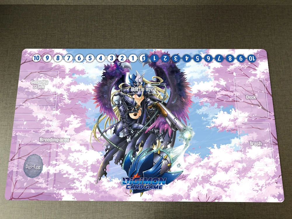 Digimon Playmat Beelstarmon DTCG CCG TCG alfombrilla de juego de cartas ...