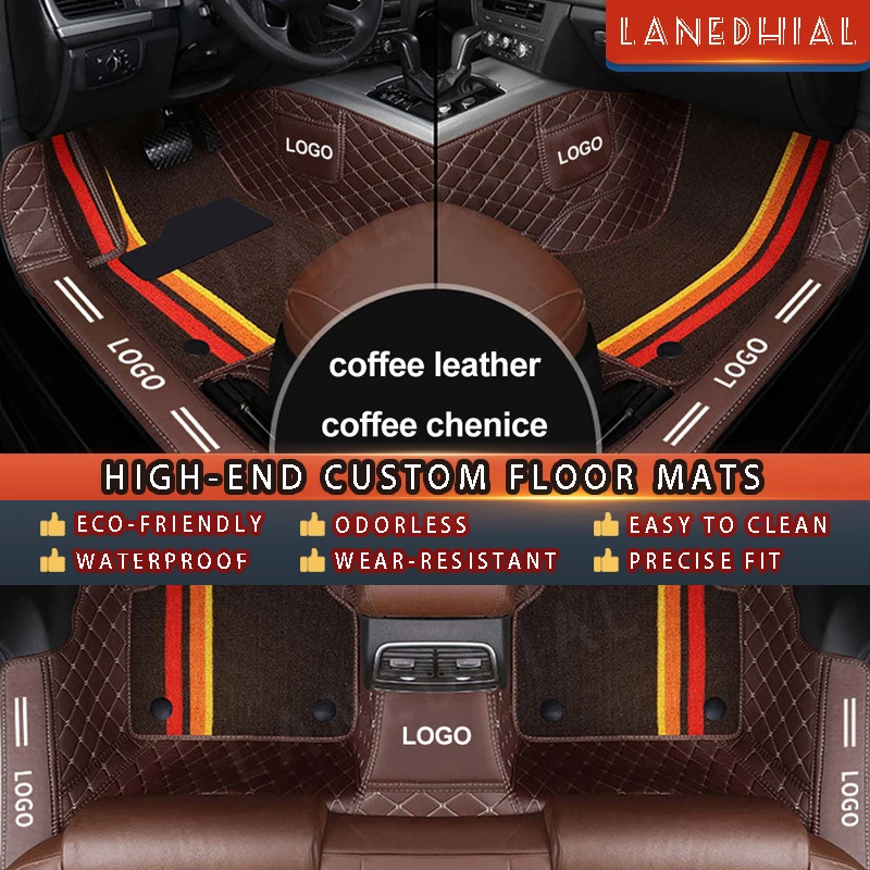 Custom-Double-layer-Silk-Circle-Car-Floor-Mats-For-Citroen-All-Models ...