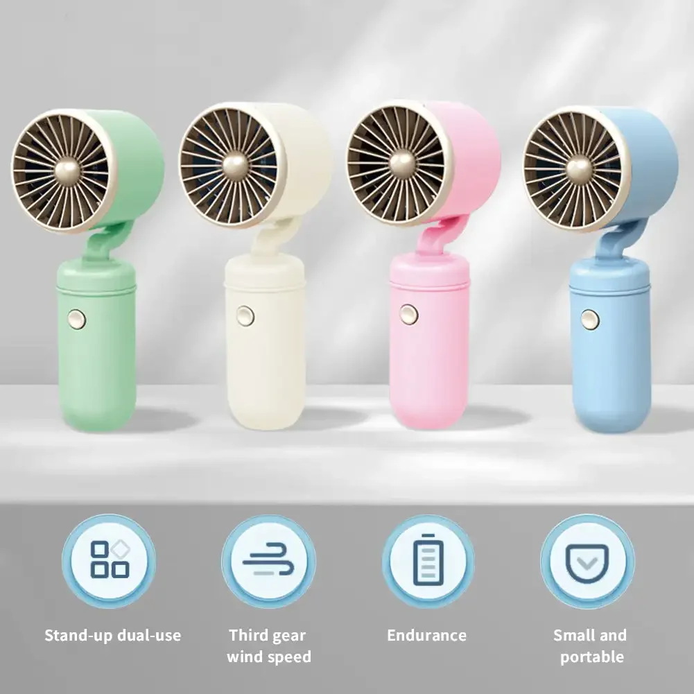 Mini-Portable-Fan-Cute-Handheld-Fan-Battery-Operated-Lightweight-Small ...