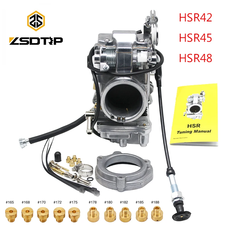 ZSDTRP-Motorcycle-Carburetor-Mikuni-HSR-TM42-42mm-HSR45-45mm-HSR48-48mm ...