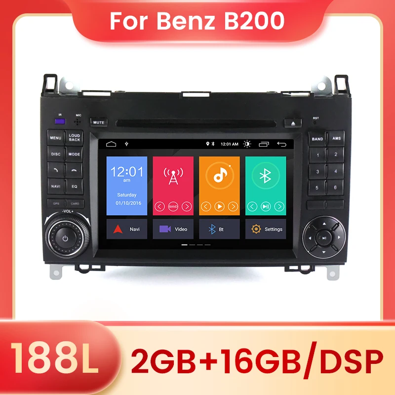Radio con GPS para coche, reproductor con Android, DSP, DVD, Audio ...