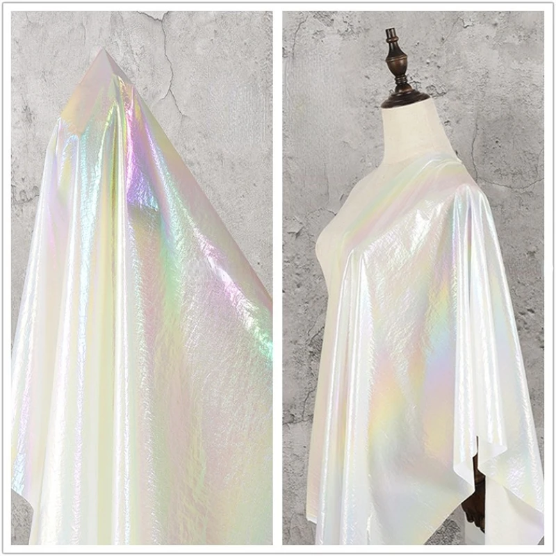 White Illusion Gradient Down Jacket Fabric Waterproof Scratch-resistant ...