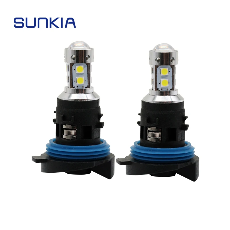 3030-10SMD-Bia-y-Bursztynowy-PH24W-Canbus-DRL-do-Peugeot-3008-5008-do ...