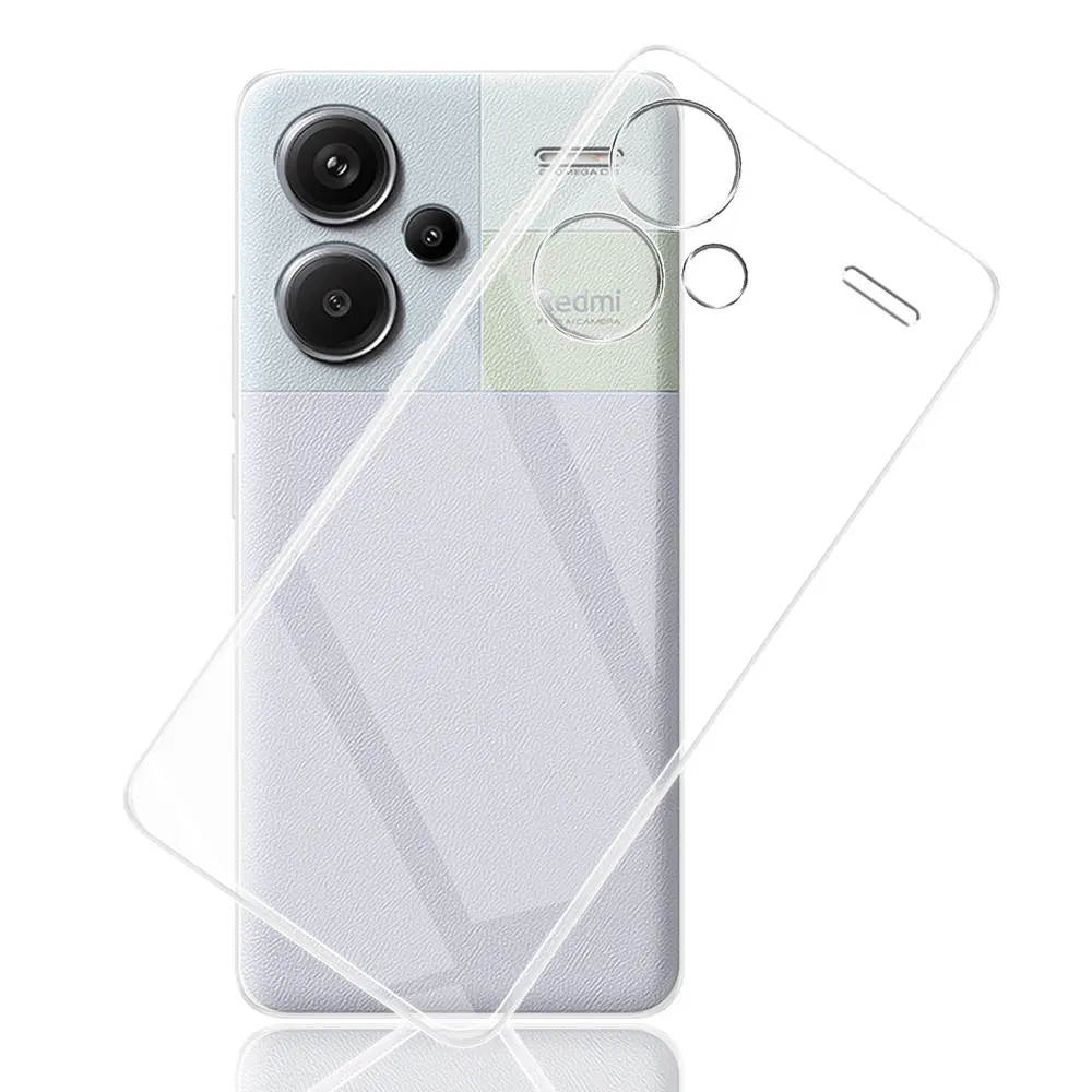 For-Redmi-Note-13-Pro-Plus-Case-Clear-Silicon-Soft-TPU-Back-Cover-For ...