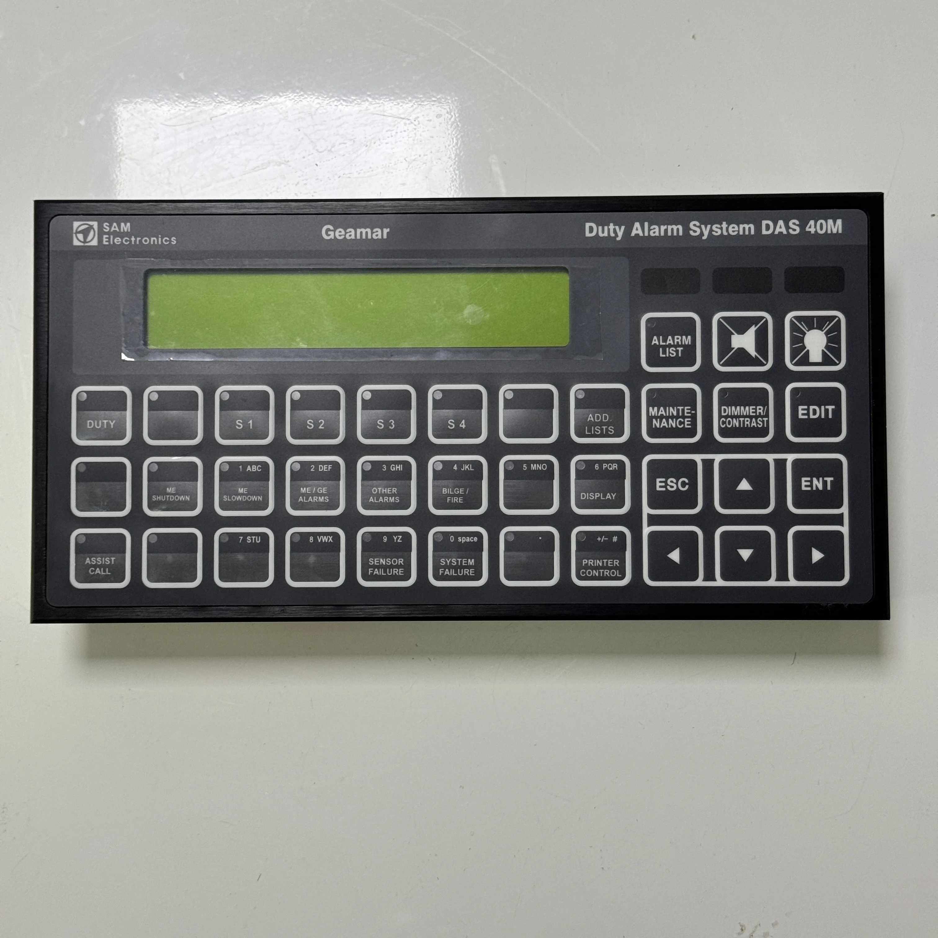 SAM-Electronics-DAS-40M-GEAMAR-DUTY-ALARM-SYSTEM-ECR-PANEL-P-N-962-006 ...