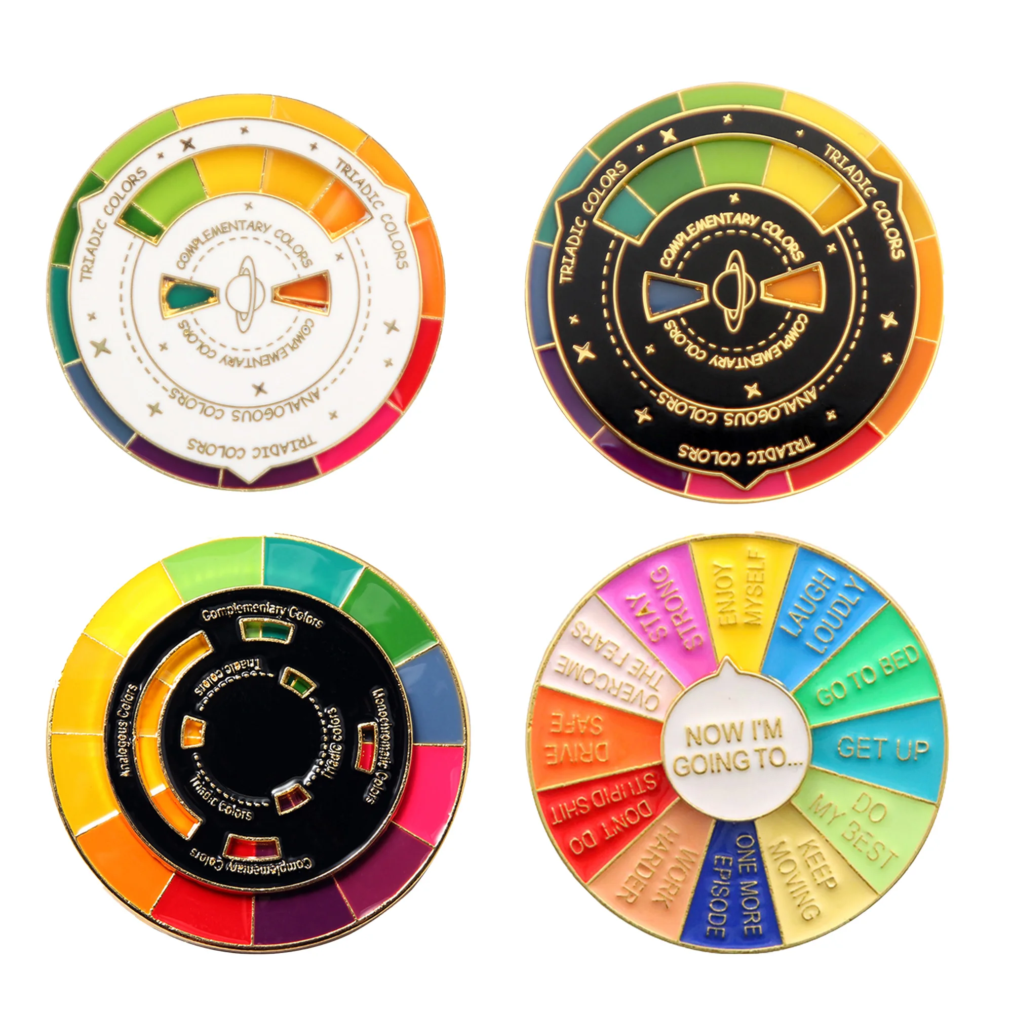 Colorful-Rotatable-Enamel-Brooch-Pins-Fashion-Art-Aesthetics-Brooch ...