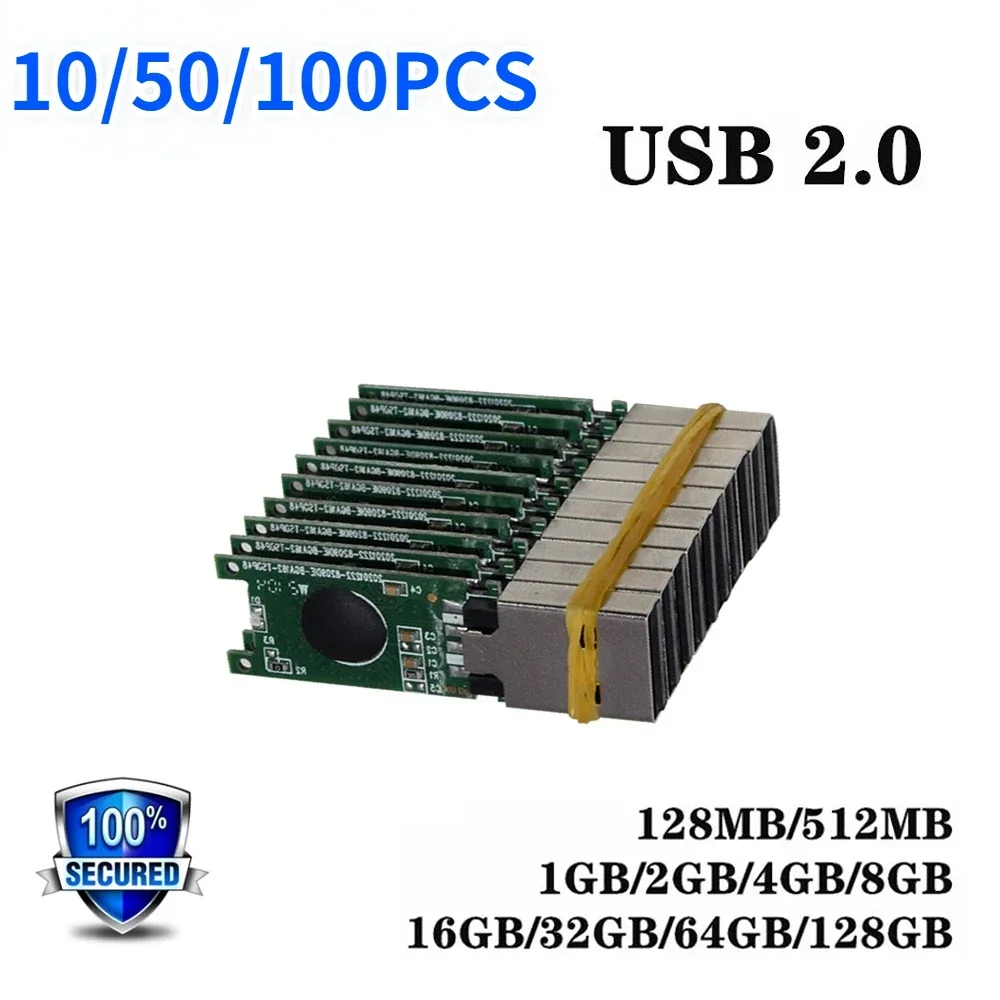 10-100PCS-Semi-finished-Chip-USB-2-0-Flash-Drive-Pendrive-256MB-512MB ...