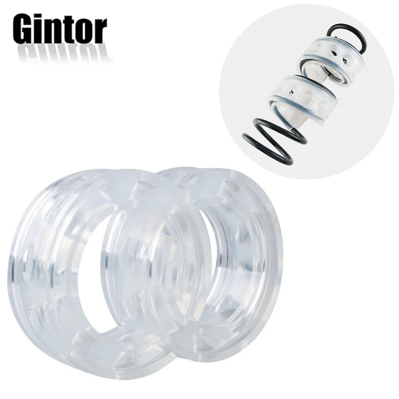2pcs Car Buffers Shock Absorber Spring Bumper Auto Covers Rubber ...