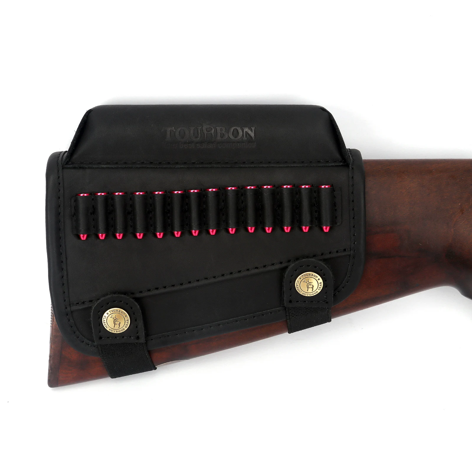Hunting & Fishing Hunting TOURBON Rifle Buttstock .22 LR Cartridge ...