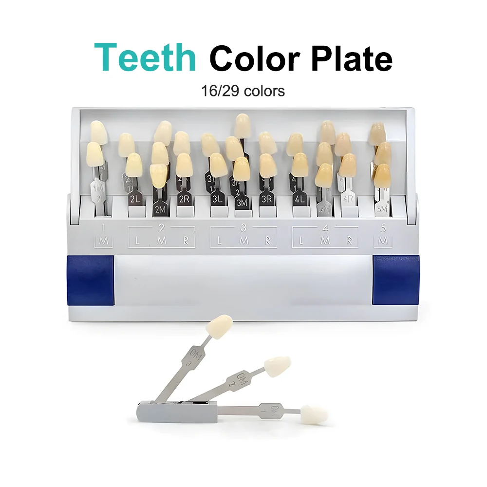 3D-Master-Dental-Lab-Bleach-Shade-Guide-29-Colors-Teeth-Whitening ...