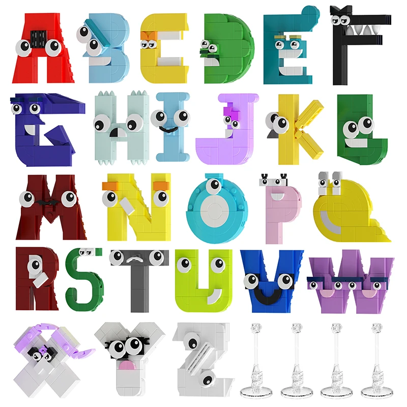 Disney Character Alphabet Letters