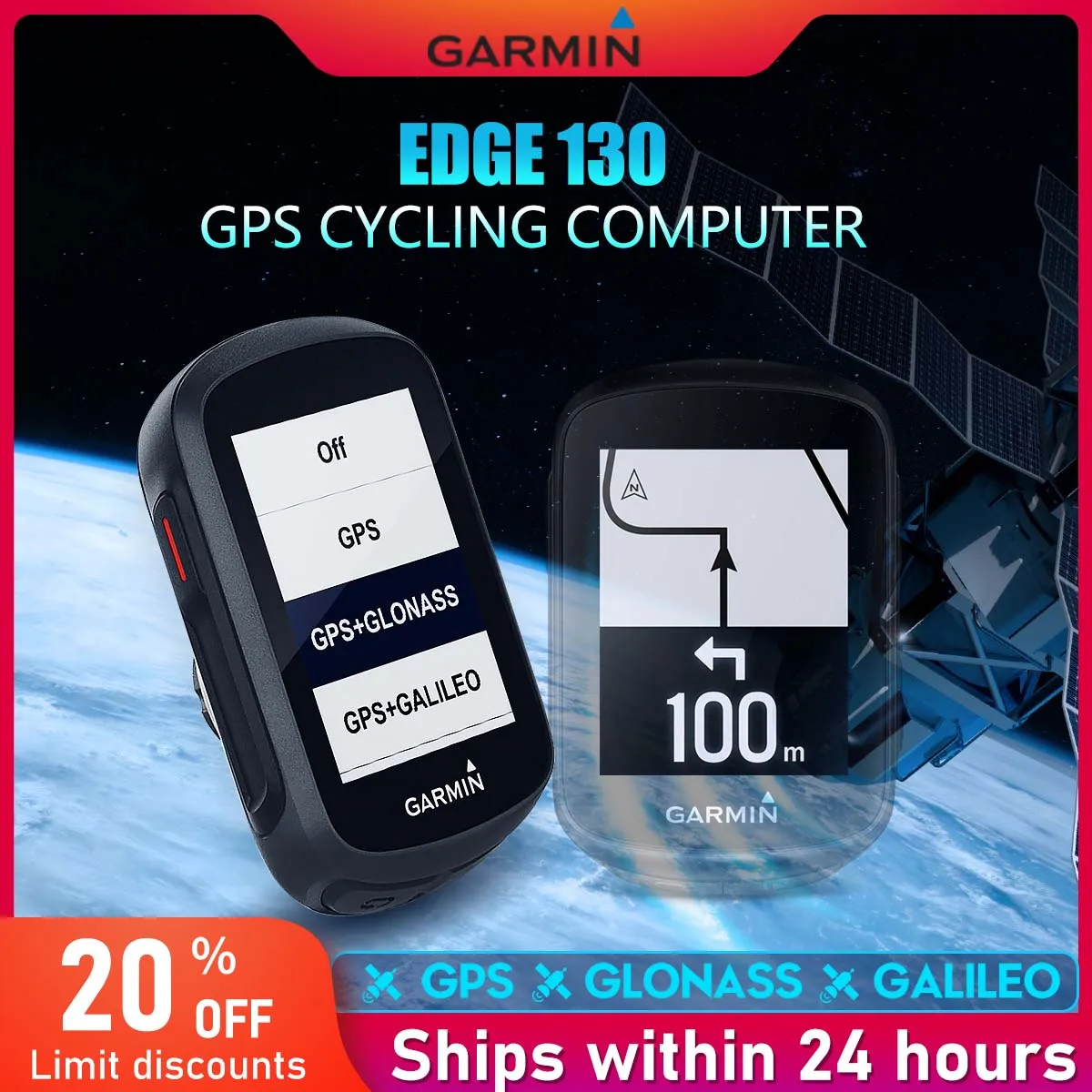 Garmin Edge 130 Bicycle Gps Computer Cycling Wireless Waterproof ...