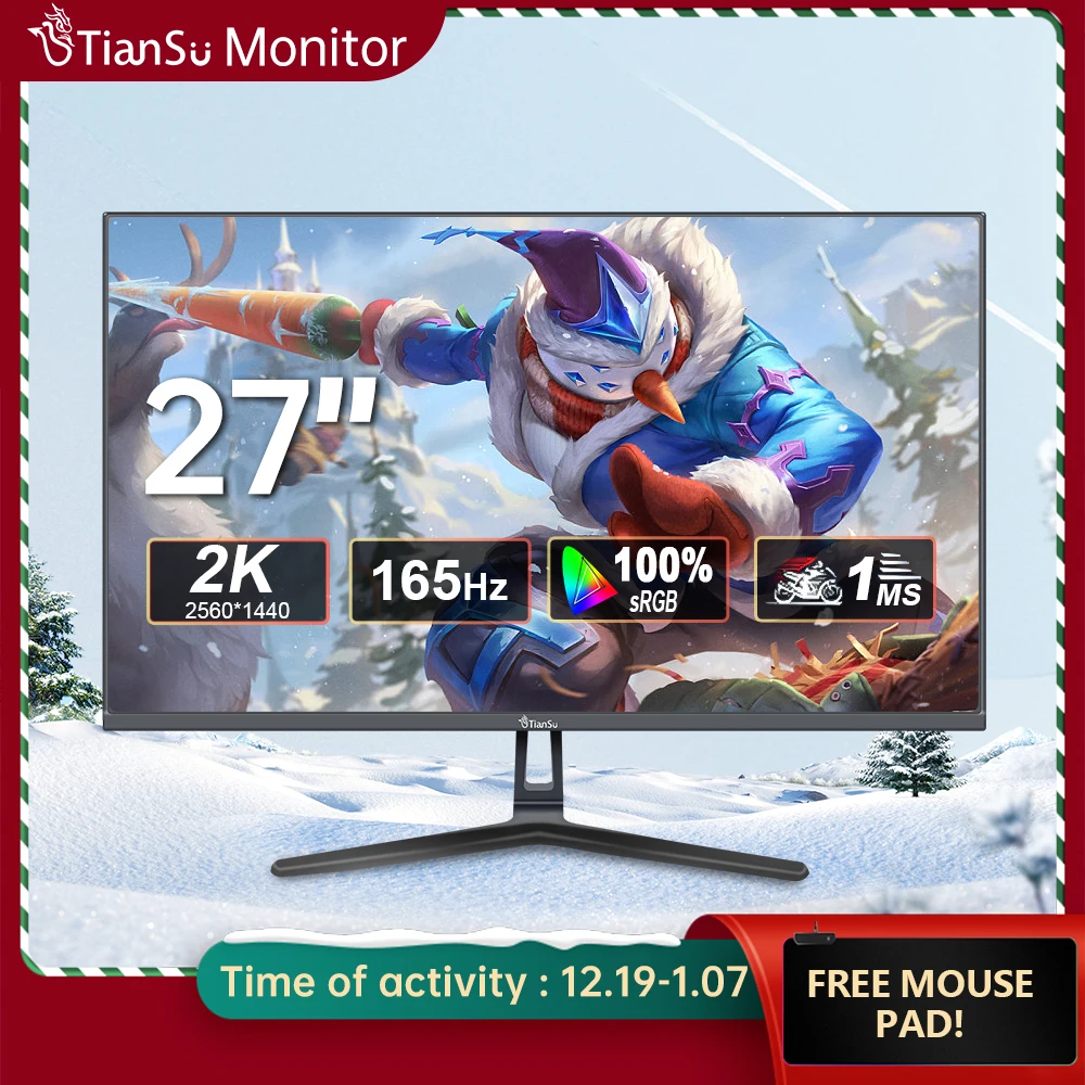 Tiansu-27-Inch-Gamer-Monitors-2k-165hz-144hz-Computer-Monitor-IPS-PC ...