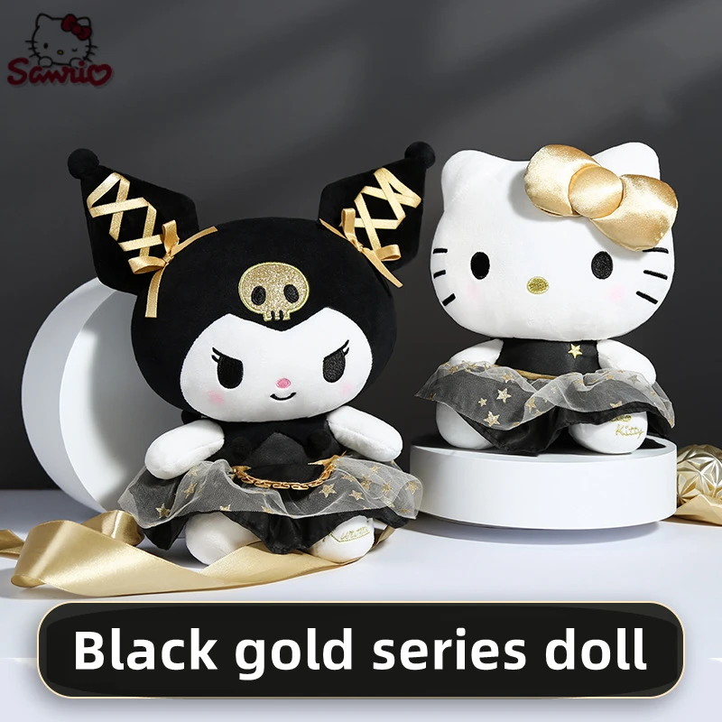 Sanrio muñeco de peluche de Hello Kitty Kuromi, juguete de decoración ...