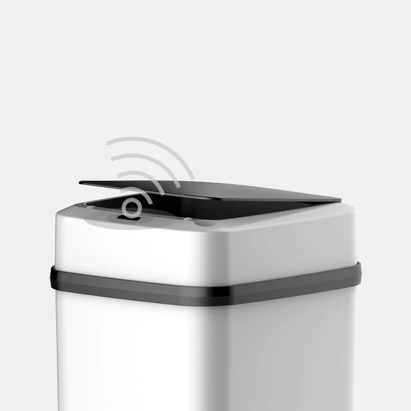 Household-Intelligent-Induction-Trash-Can-Induction-with-Cover-Electric ...
